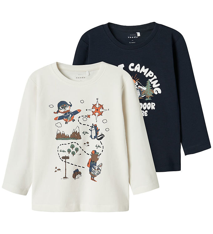 Name It Blouse - NmmGrow - 2 Pack - Dark Sapphire/Jet Stream/Avent | KW FR