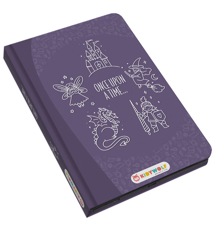 Kidywolf LCD Drawing Board w. 30 Designs - Kidydraw-Mini - Once Upo | KW DK
