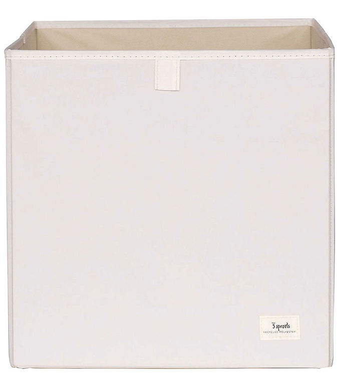3 Sprouts Storage Box - 33 x 33 x 33 cm - Cream | KW IE