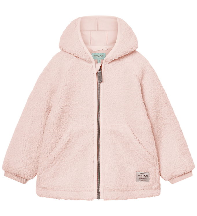 Mini A Ture Fleecejacke - Teddy - MatLiff - Shell Rose | KW DE